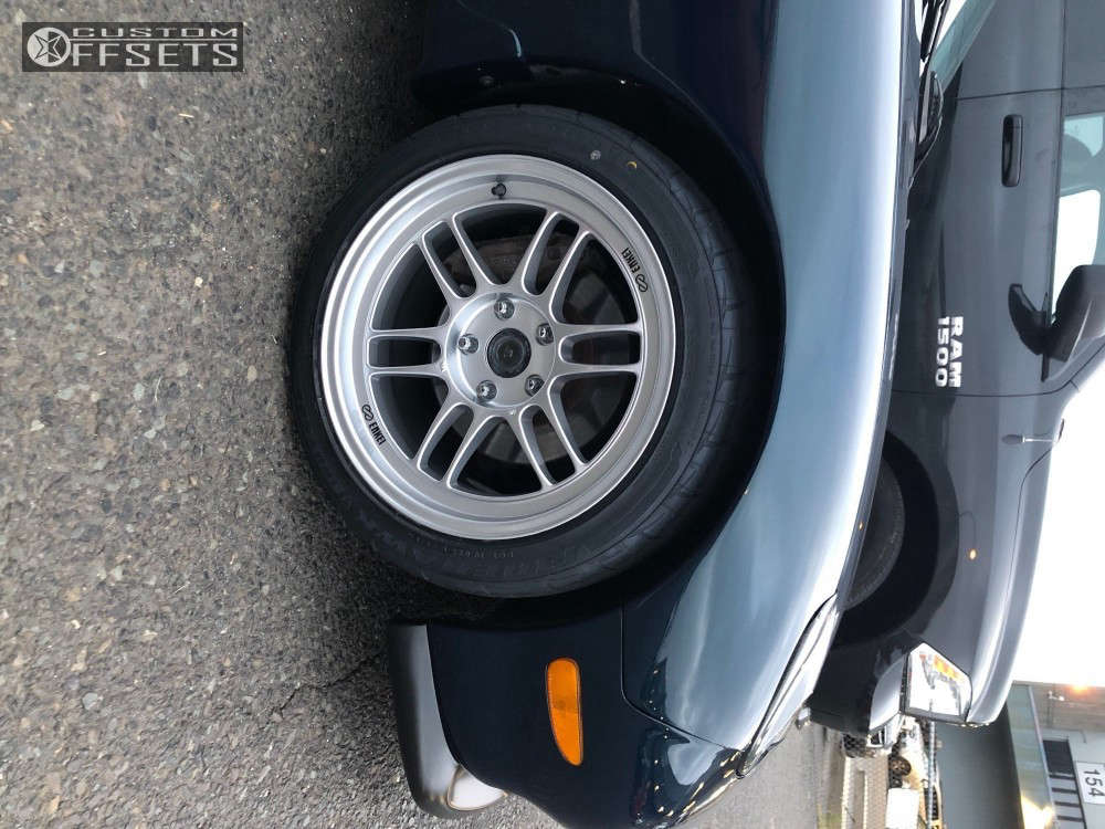 1993 Mazda RX-7 with 17x9 35 Enkei RPF1 and 245/40R17 Firestone ...