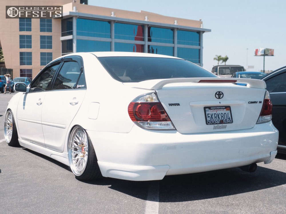2005 Toyota Camry with 18x9.5 25 VIP Modular Vrc110 and 215/35R18 ...