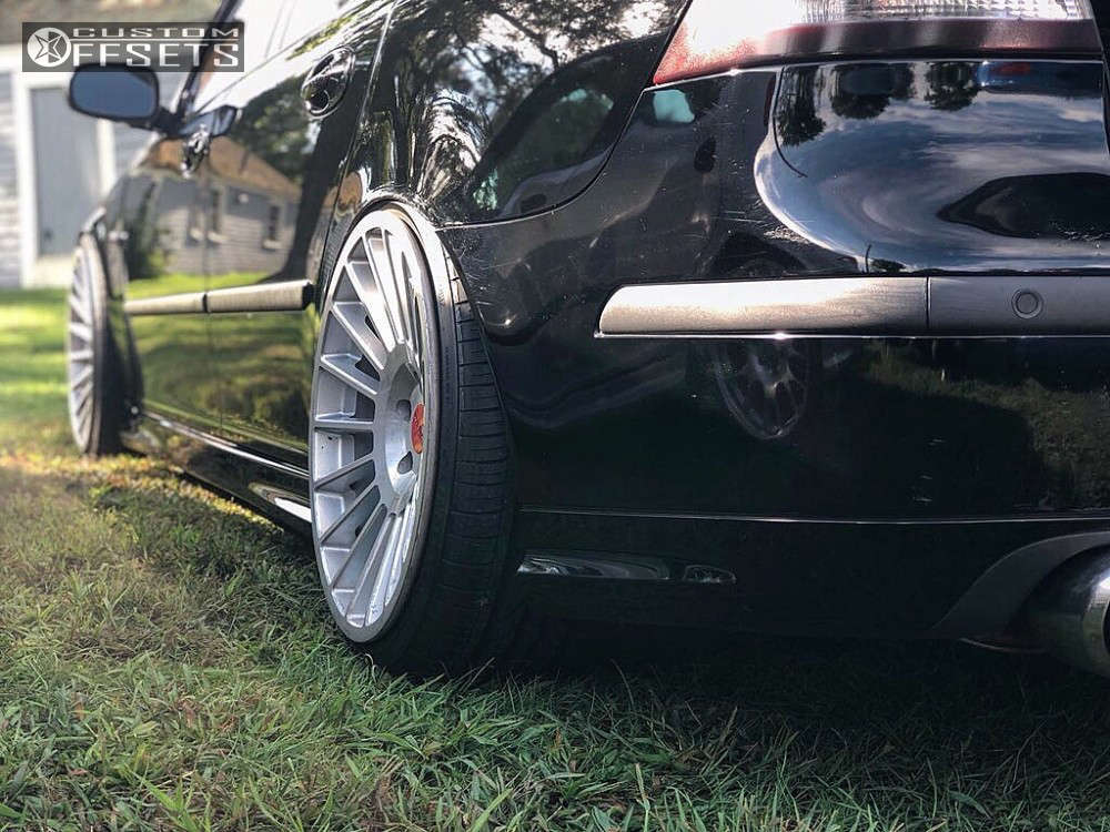 2003 Saab 9-3 with 19x10 35 Rotiform Ind and 225/35R19 Crosswind and ...