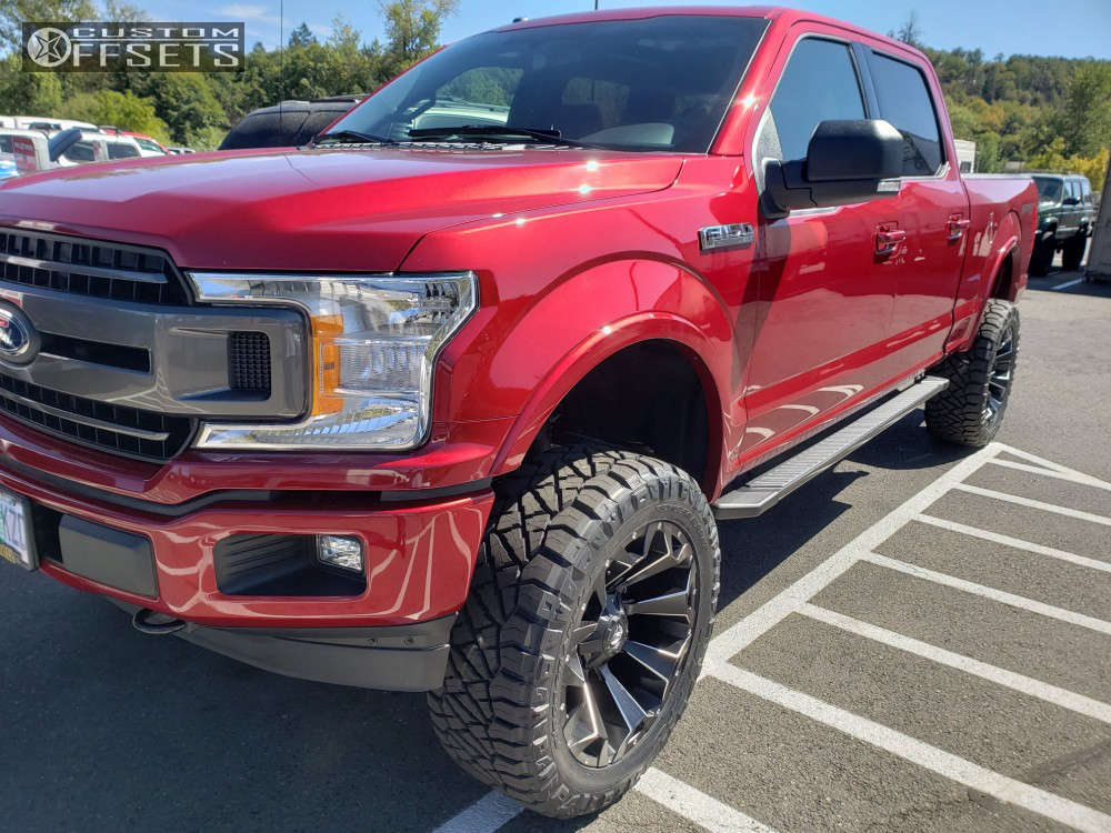 Ford F 150 Fuel Fuel D787 Assault Matte Black Red Milled 20, 56% OFF