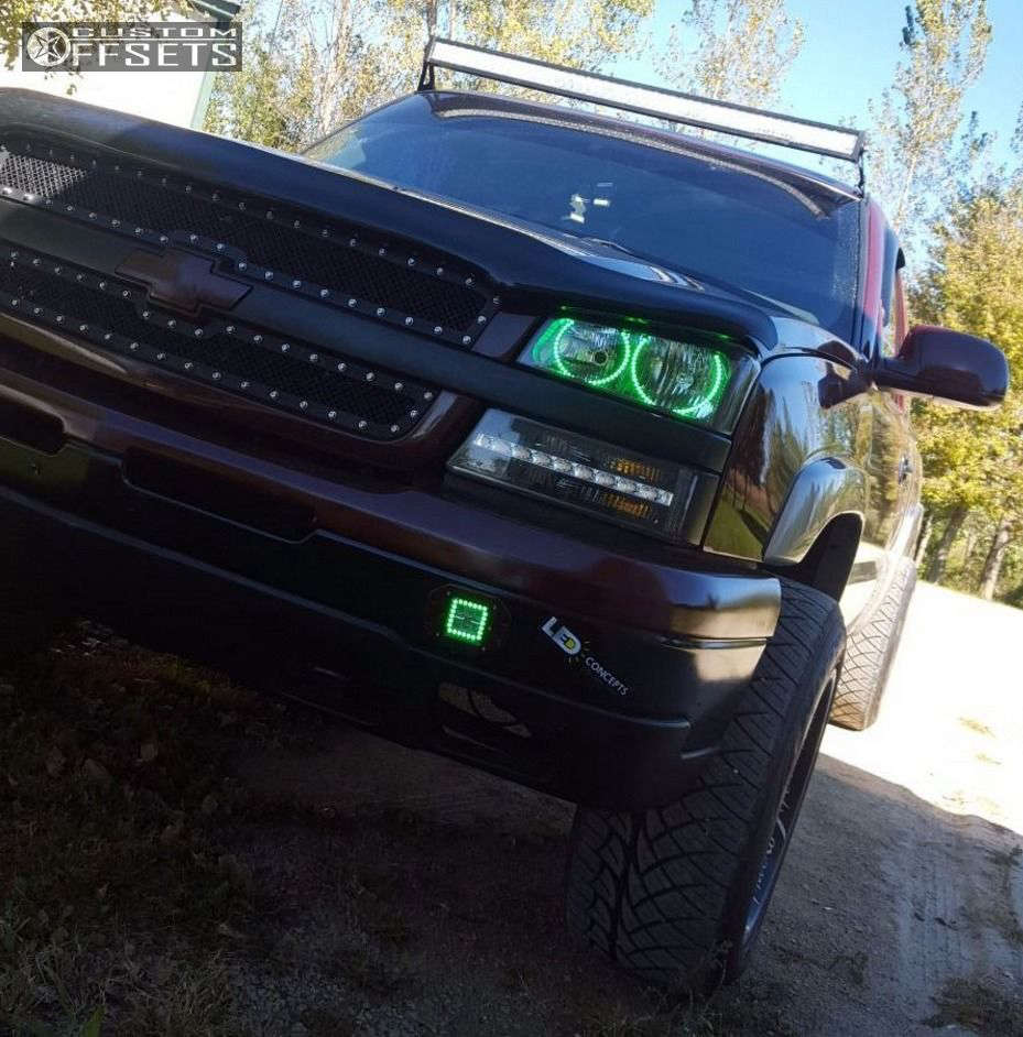 2003 Chevrolet Silverado 1500 with 20x12 -44 Fuel Octane and 305/50R20 ...