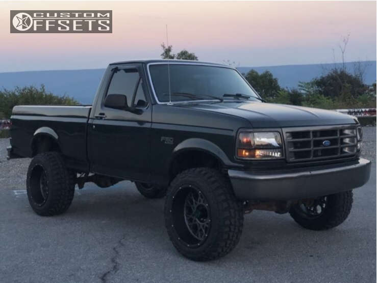 1996 Ford F-150 with 20x12 -51 Vision Rocker and 33/12.5R20 Federal ...