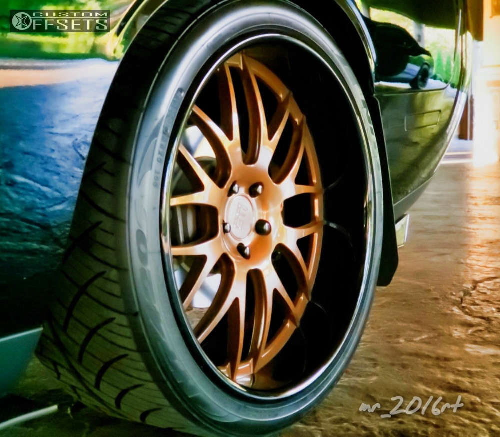 2016 Dodge Challenger with 22x9 20 US Mags Pro Touring U703 and 265 ...