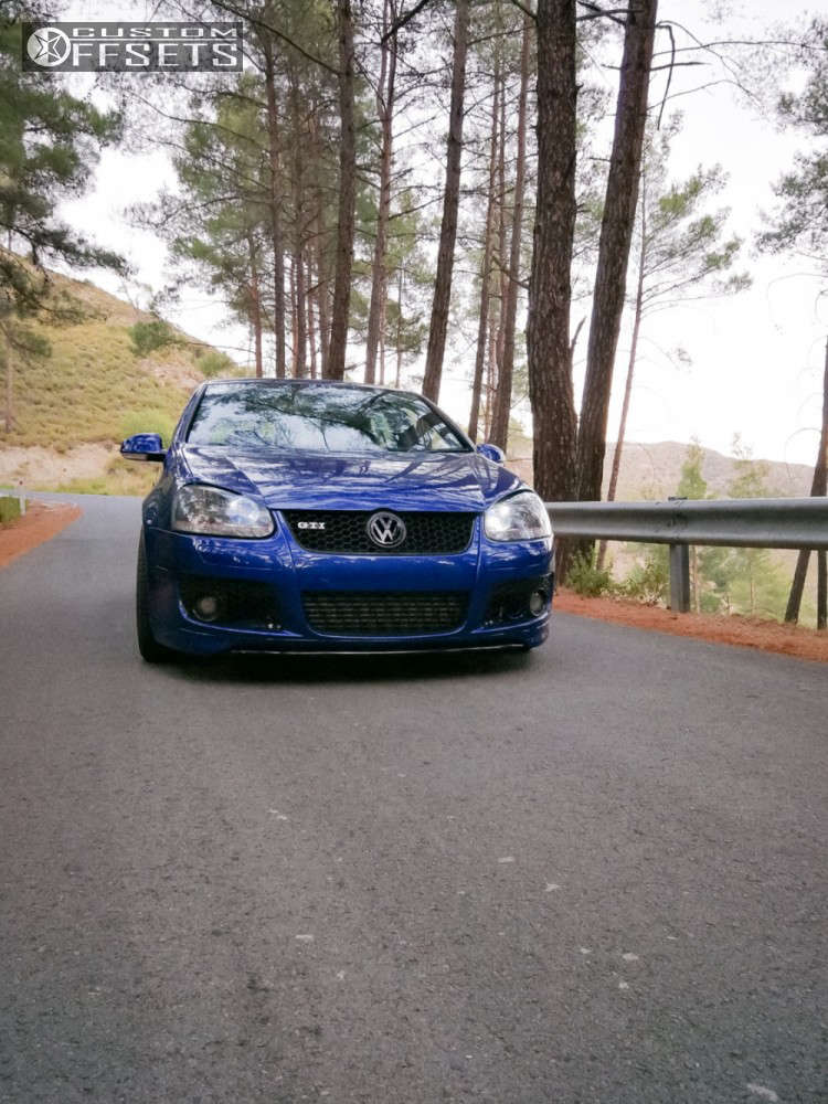 2007 Volkswagen GTI with 18x8 35 OZ Racing Ultraleggera HLT and 225 ...