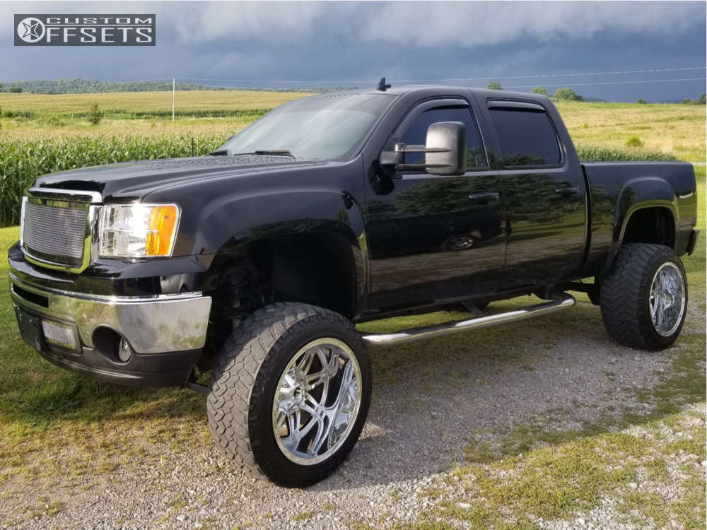 2012 GMC Sierra 1500 HD Wheel Offset Super Aggressive 3"-5" Suspension ...