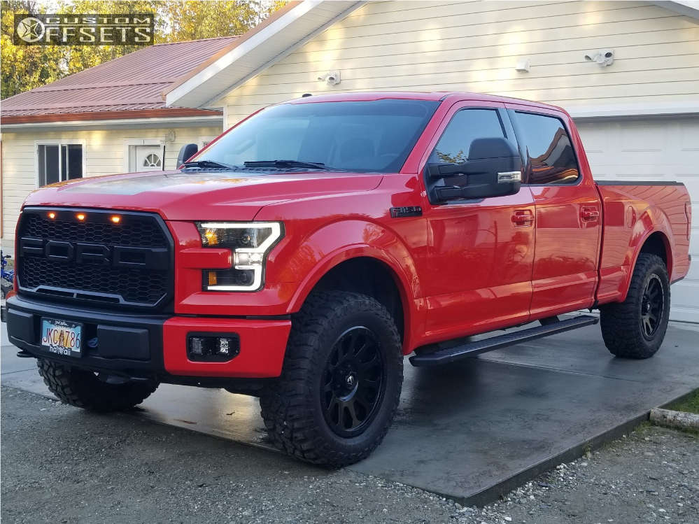 2017 Ford F-150 with 20x9 20 Fuel Vector and 295/60R20 Cooper ...