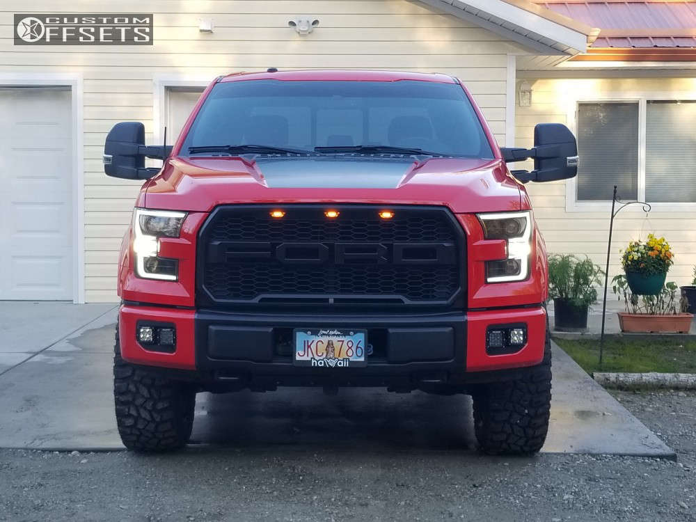 2017 Ford F-150 with 20x9 20 Fuel Vector and 295/60R20 Cooper ...