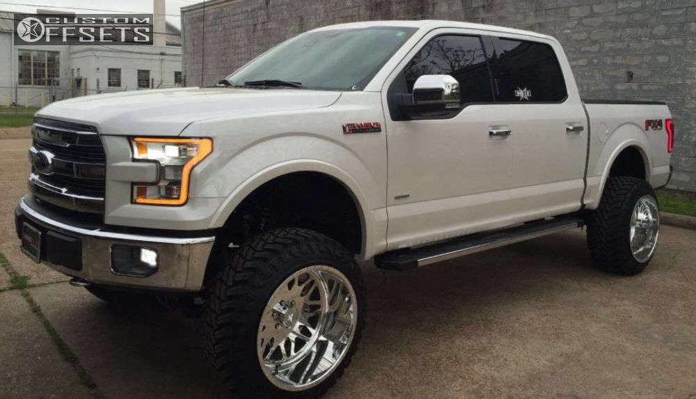 2015 Ford F-150 with 22x14 -73 American Force EVO SS and 35/12.5R22 ...