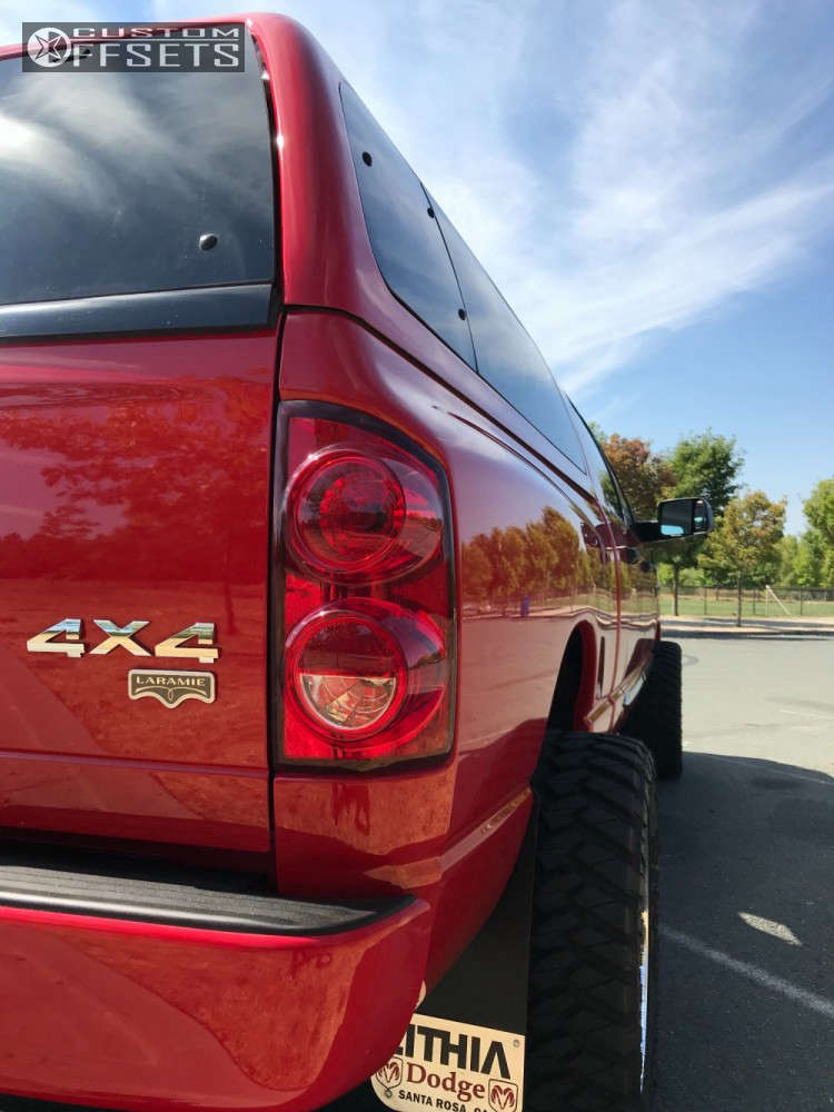 2007 Dodge Ram 2500 with 22x12 -55 American Force Quantum Cc and 355 ...