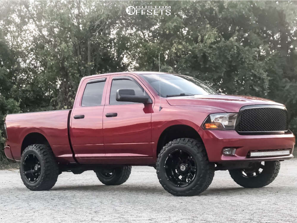 2012 Ram 1500 with 20x12 -44 Anthem Off-Road Defender and 35/12.5R20 ...