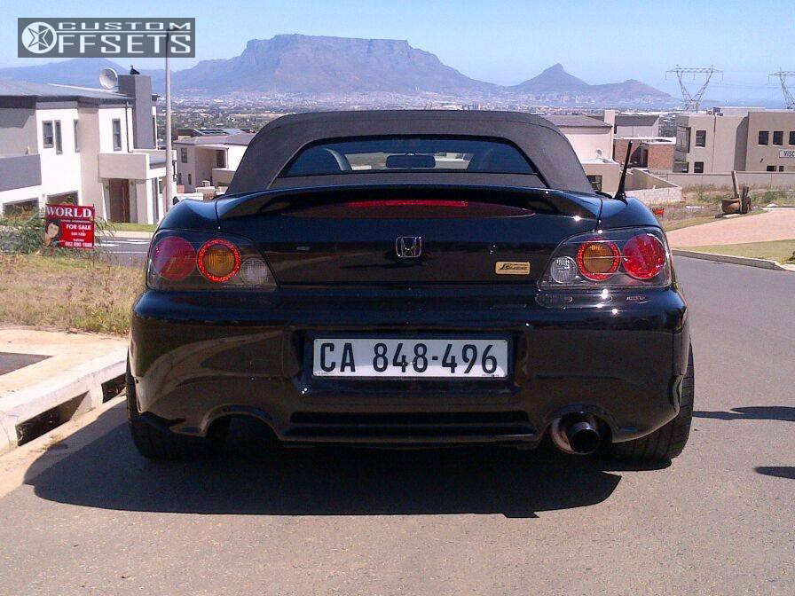 2007 Honda S2000 with 17x9 35 Volk Ce28n and 215/45R17 Bridgestone ...