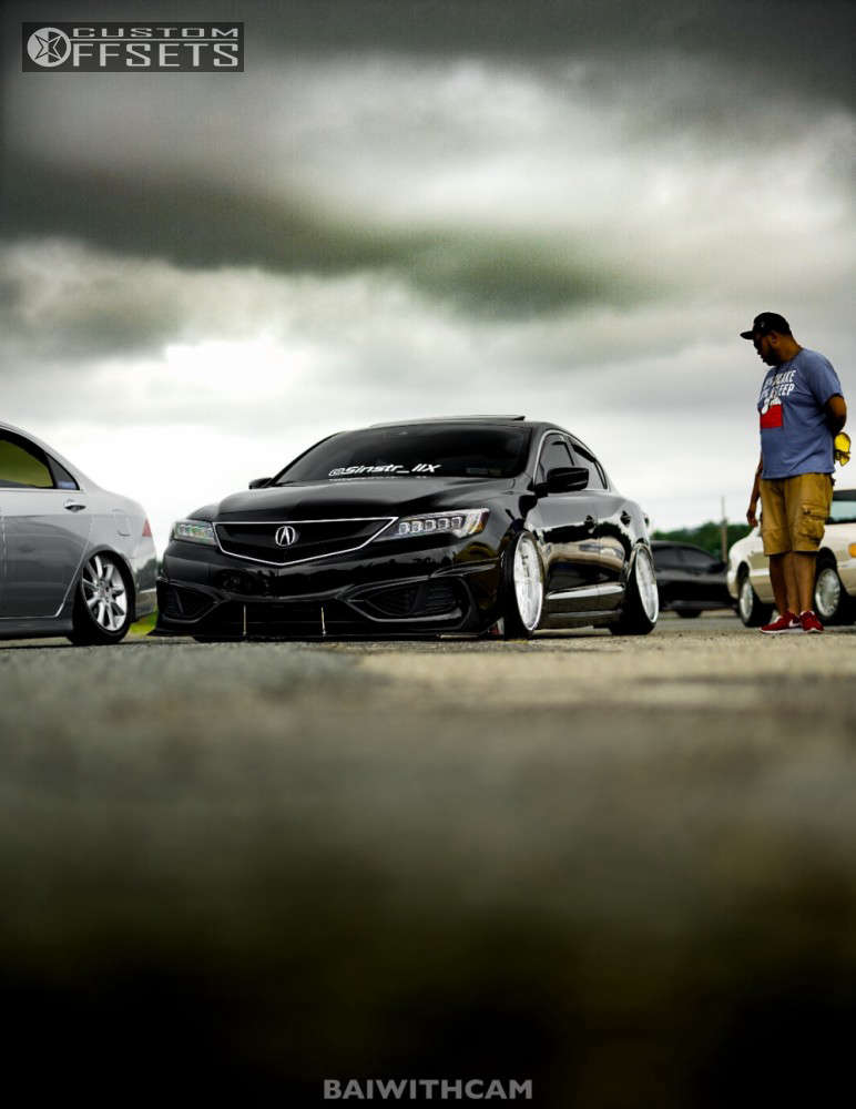 2017 Acura ILX with 18x10 14 Work VS XX and 245/35R18 Federal All ...