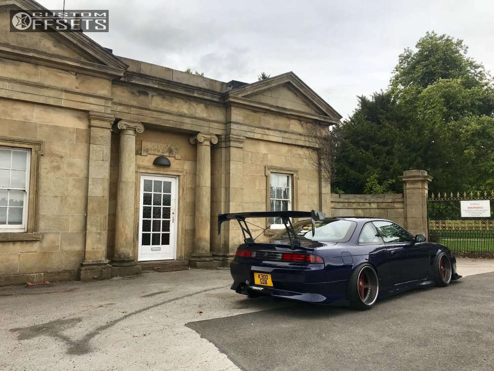 1999 Nissan S14 with 18x9.5 3 Veilside Andrew Racing V and 225/40R18 ...