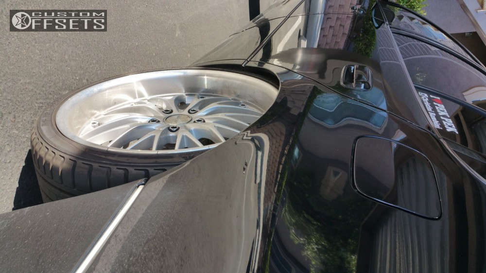 1999 Lexus GS300 with 19x8.5 35 MRR Gt1 and 225/35R19 Federal 595 Evo ...