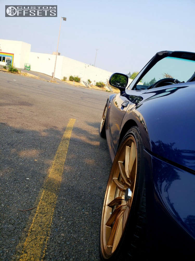 1998 BMW Z3 with 18x8.5 35 Cosmis Racing R1 and 245/40R18 Toyo Tires ...