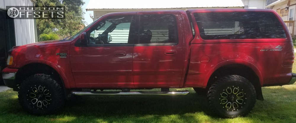 2003 Ford F-150 with 17x9 -12 Helo He879 and 33/12.5R17 Firestone ...