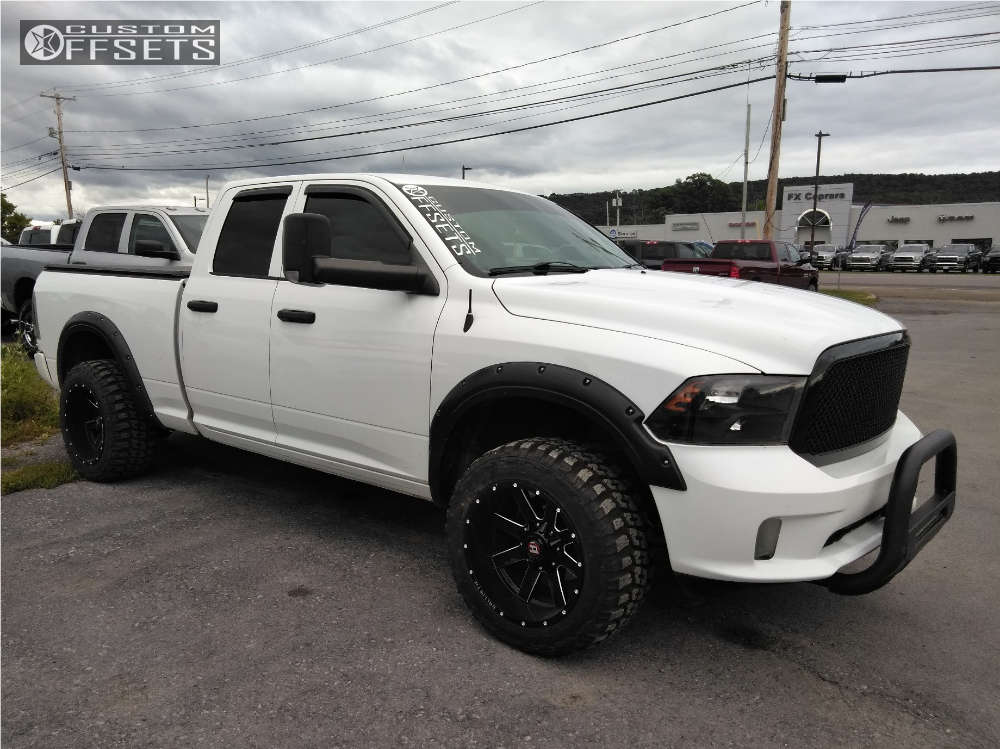 2015 Ram 1500 Wheel Offset Slightly Aggressive Leveling Kit | 467551 ...