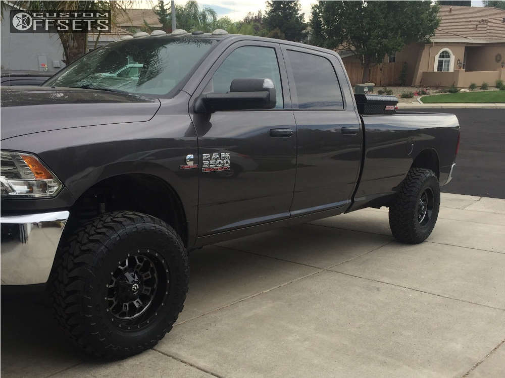 Fuel Crush 18x9 -12 Black Tint | D56118902645 | Custom Offsets