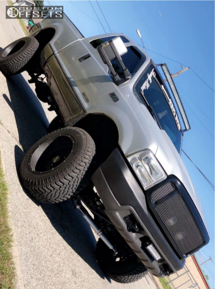 2000 Ford F-350 Super Duty with 20x12 -51 Vision Rocker and 35/12.5R20 ...