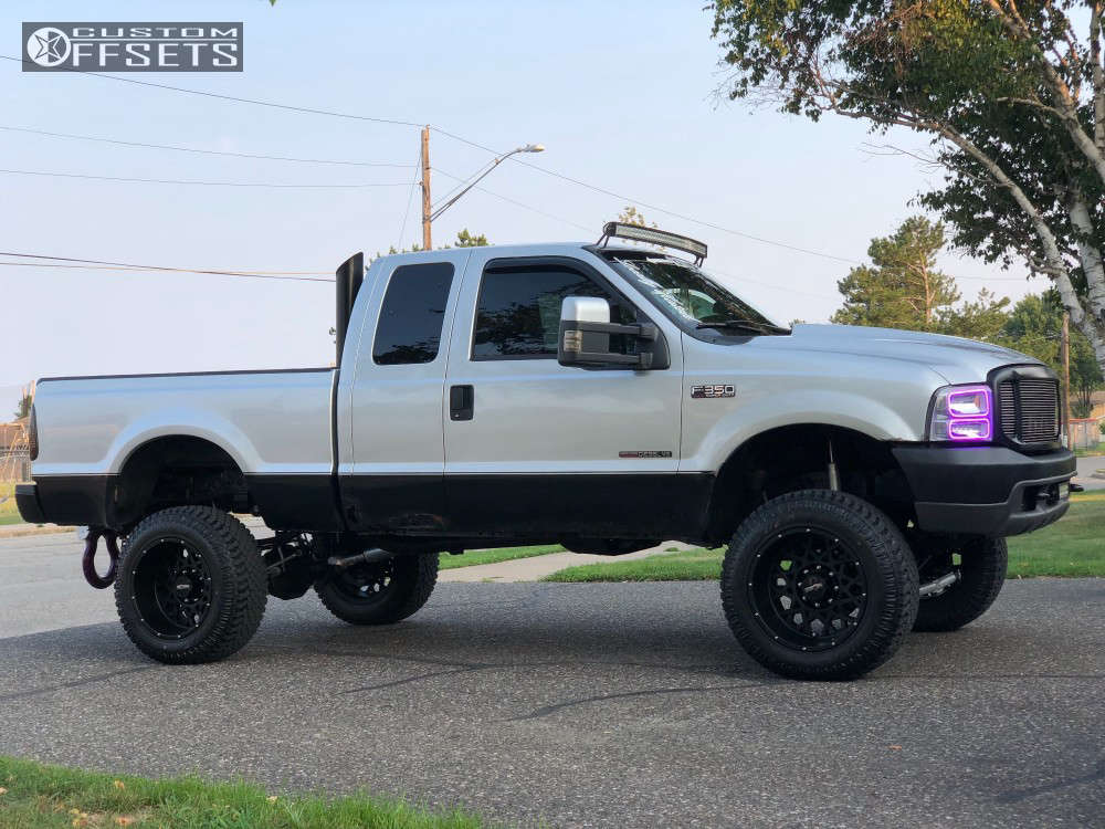 2000 Ford F-350 Super Duty with 20x12 -51 Vision Rocker and 35/12.5R20 ...