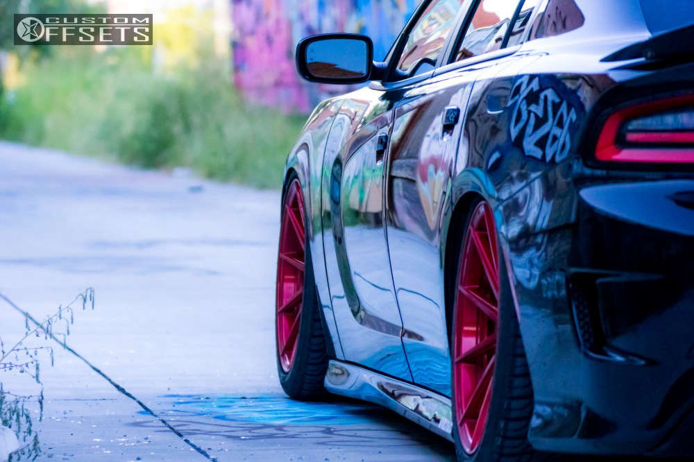 2016 Dodge Charger with 20x10 15 Variant Argon and 275/40R20 Atturo ...