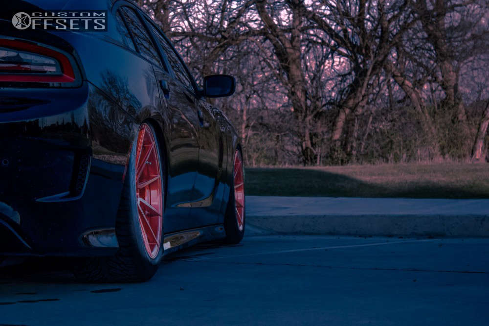 2016 Dodge Charger with 20x10 15 Variant Argon and 275/40R20 Atturo ...