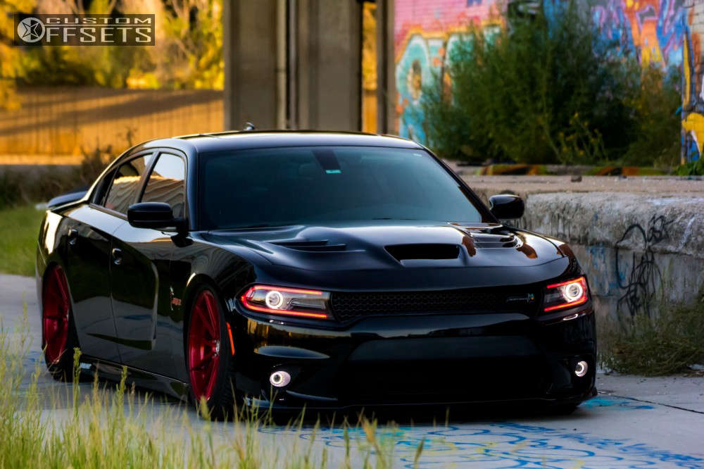 2016 Dodge Charger with 20x10 15 Variant Argon and 275/40R20 Atturo ...