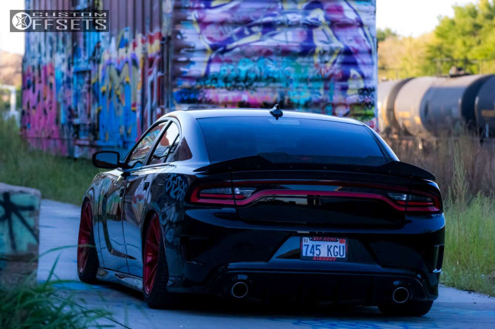 2016 Dodge Charger with 20x10 15 Variant Argon and 275/40R20 Atturo ...