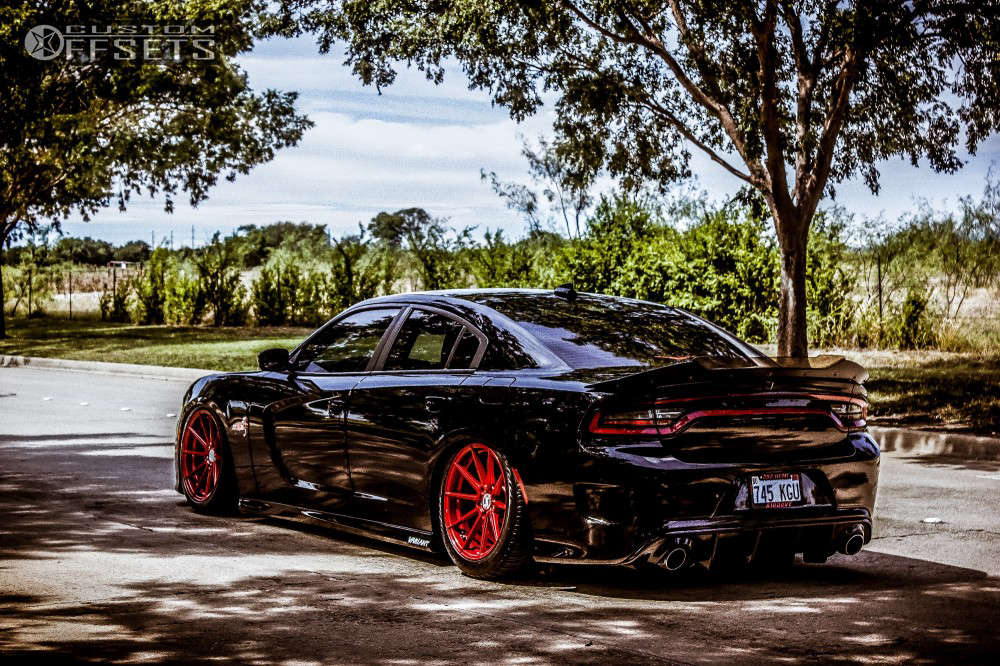 2016 Dodge Charger with 20x10 15 Variant Argon and 275/40R20 Atturo ...