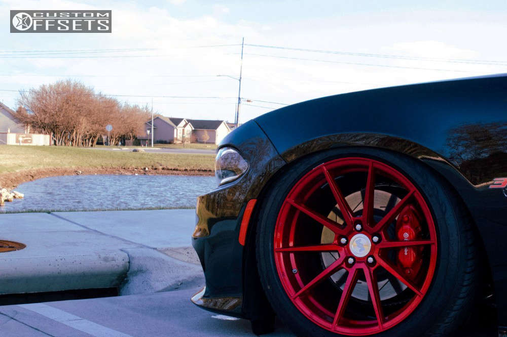 2016 Dodge Charger with 20x10 15 Variant Argon and 275/40R20 Atturo ...