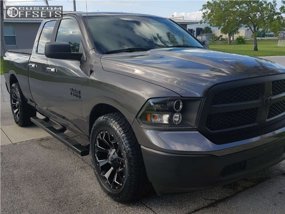 2017 Ram 1500 with 20x9 1 Fuel Assault and 275/60R20 Hankook Dynapro At ...