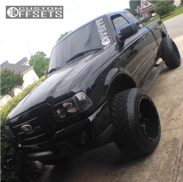 2006 Ford Ranger with 20x14 -76 Fuel 531 and 285/50R20 Nitto NT420V and ...