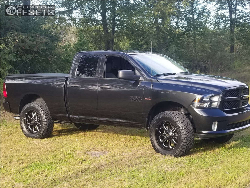 2018 Ram 1500 with 20x9 XD Buck and 35/12.5R20 Nitto Ridge Grappler and ...