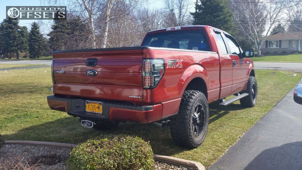 2014 Ford F-150 with 18x9 1 Fuel Maverick and 295/70R18 Cooper ...