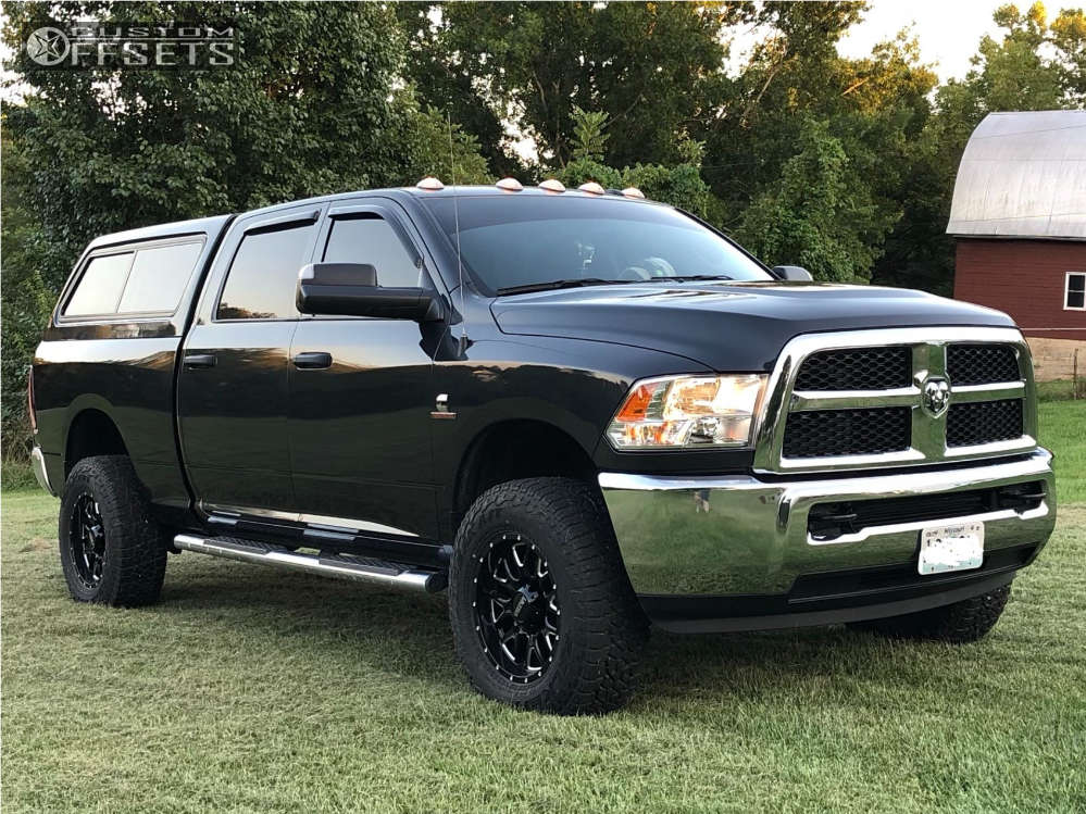 2016 Ram 2500 with 18x9 -12 Ultra Hunter and 275/70R18 Falken Wildpeak ...