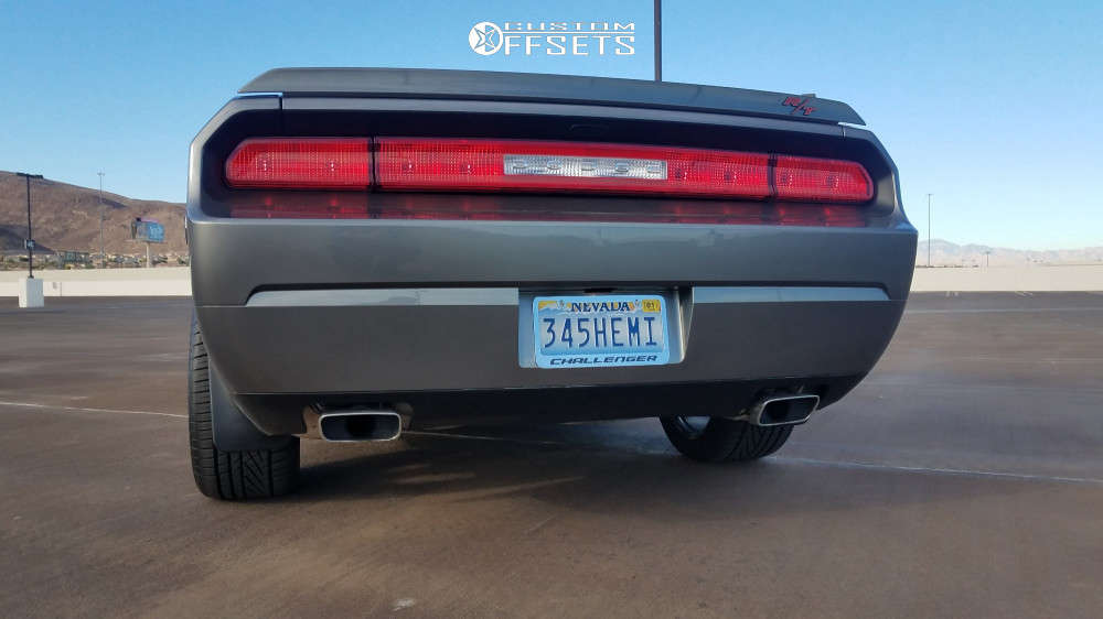 2012 Dodge Challenger with 20x9 13 Vision Stunner and 255/45R20 ...