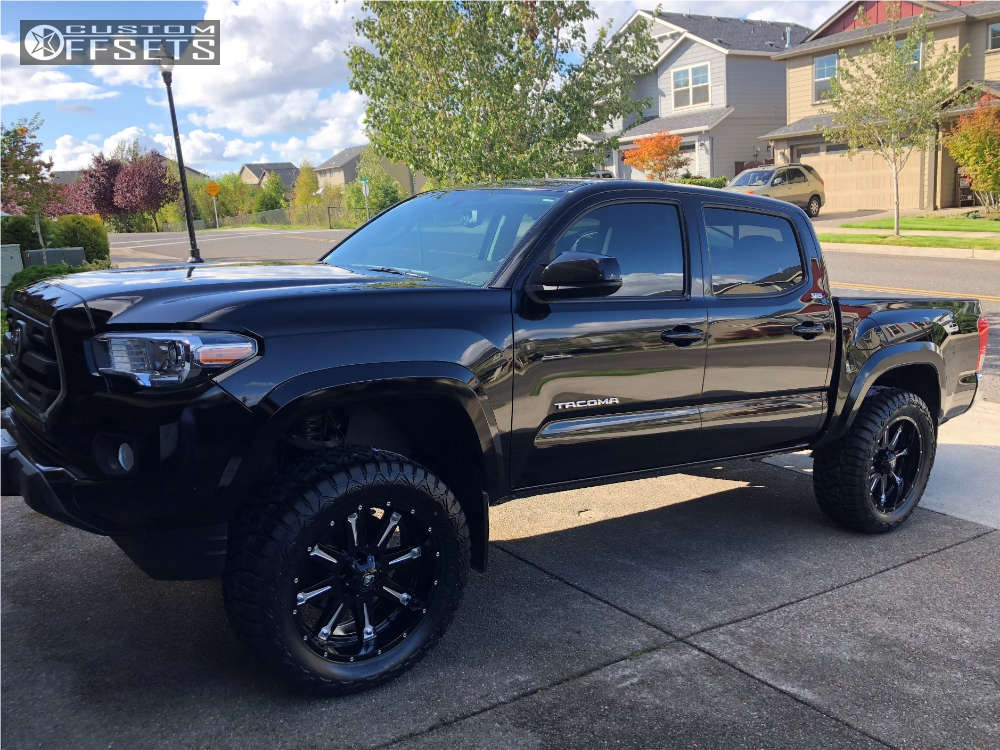 2016 Toyota Tacoma with 20x9 Gima Overdrive and 33/12.5R20 Haida Hd878 ...