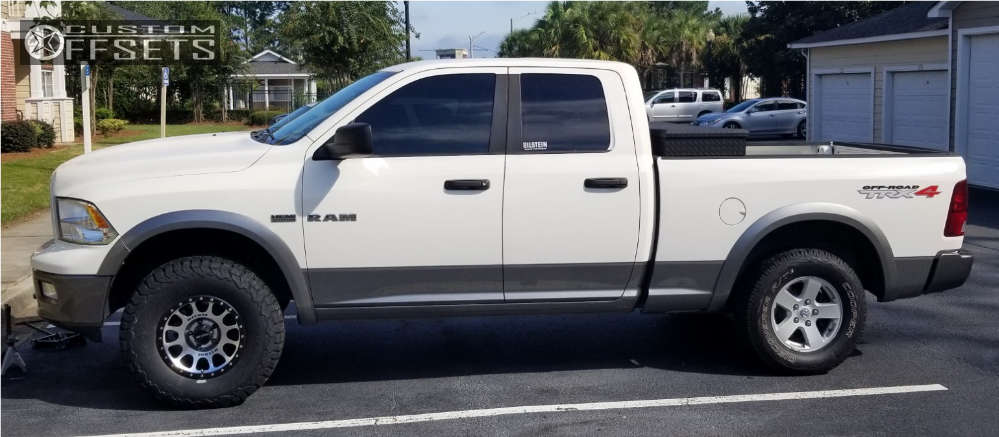 2009 Ram 1500 with 17x8.5 0 Method Nv and 315/70R17 BFGoodrich All ...