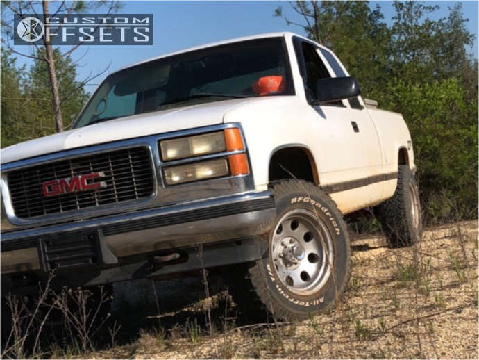 1997 GMC K1500 with 17x9 -12 Ultra Type 164 and 275/70R17 BFGoodrich ...