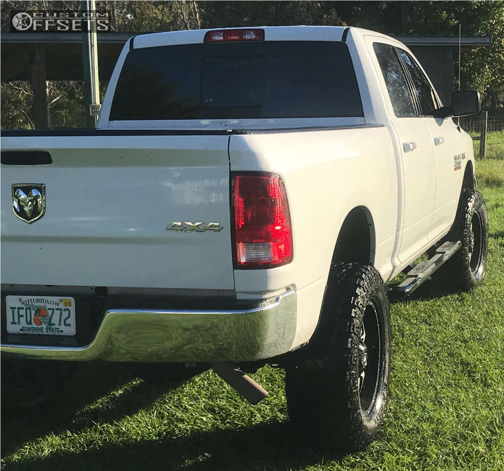 2017 Ram 2500 with 20x9 0 Dropstars 645mb and 325/60R20 Kanati Trail ...