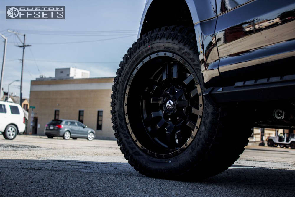 2018 Ford F-150 with 20x10 -18 Fuel Sledge and 33/12.5R20 Atturo Trail ...
