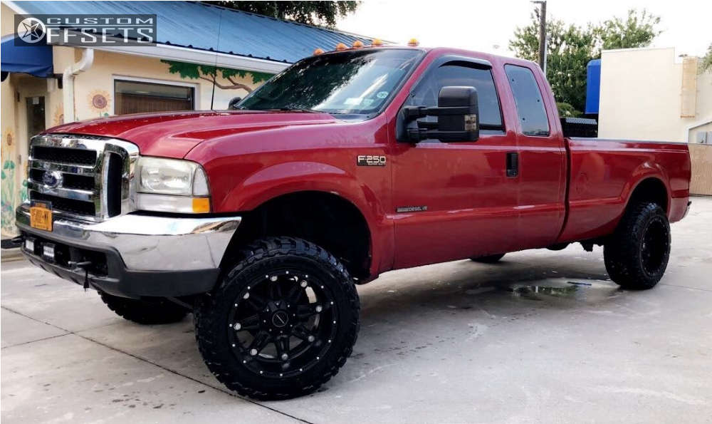 2002 Ford F-250 Super Duty with 20x12 -44 Fuel Hostage and 33/12.5R20 ...