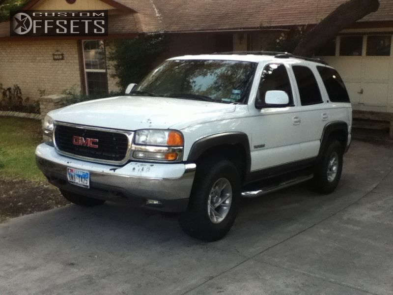 2000 GMC Yukon with 16x8 6 American Racing 10892 and 31/11.5R16 ...