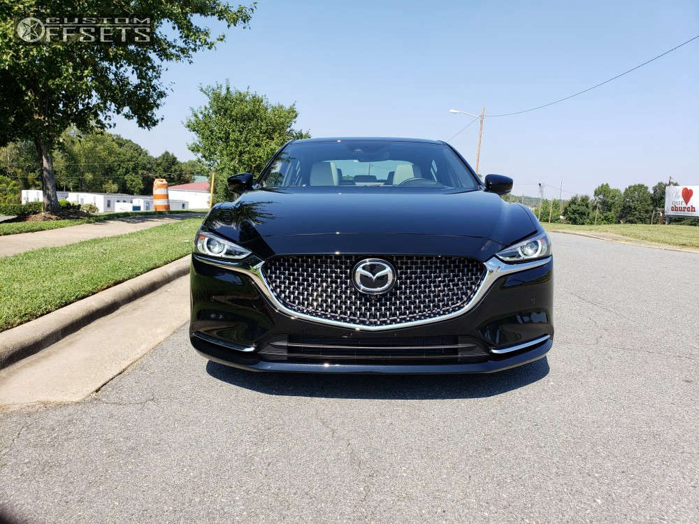 2018 Mazda 6 with 20x10 40 Rohana Rc10 and 245/30R20 Nitto Neo Gen and ...