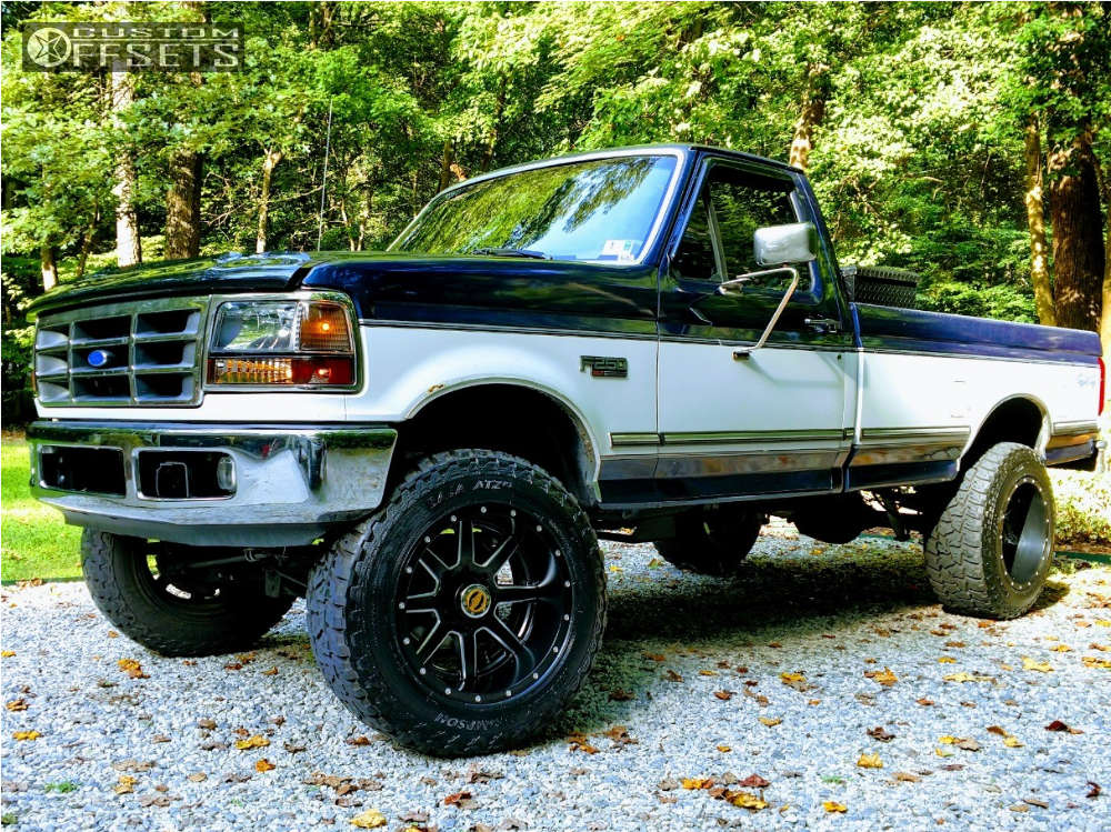 1993 Ford F-250 with 20x12 -44 Fuel Maverick and 35/12.5R20 Mickey ...