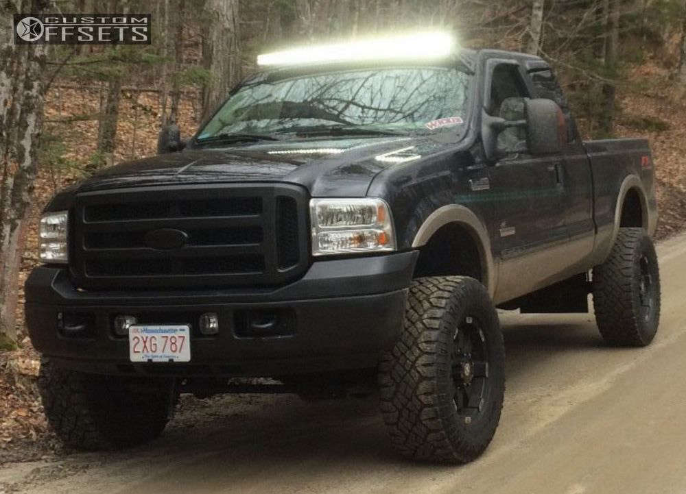 2006 Ford F-250 Super Duty with 18x8.5 15 American Racing ATX Crawl and ...