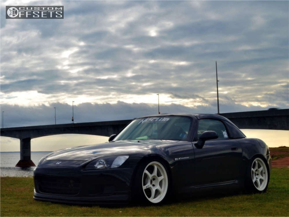 2000 Honda S2000 with 17x8.5 30 SSR Type C and 215/45R17 Primewell ...