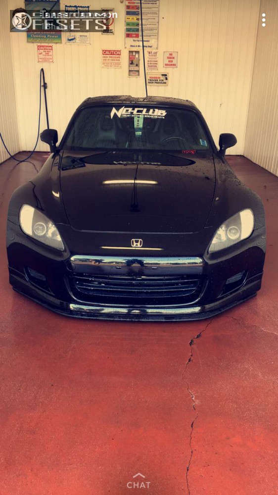 2000 Honda S2000 with 17x8.5 30 SSR Type C and 215/45R17 Primewell ...