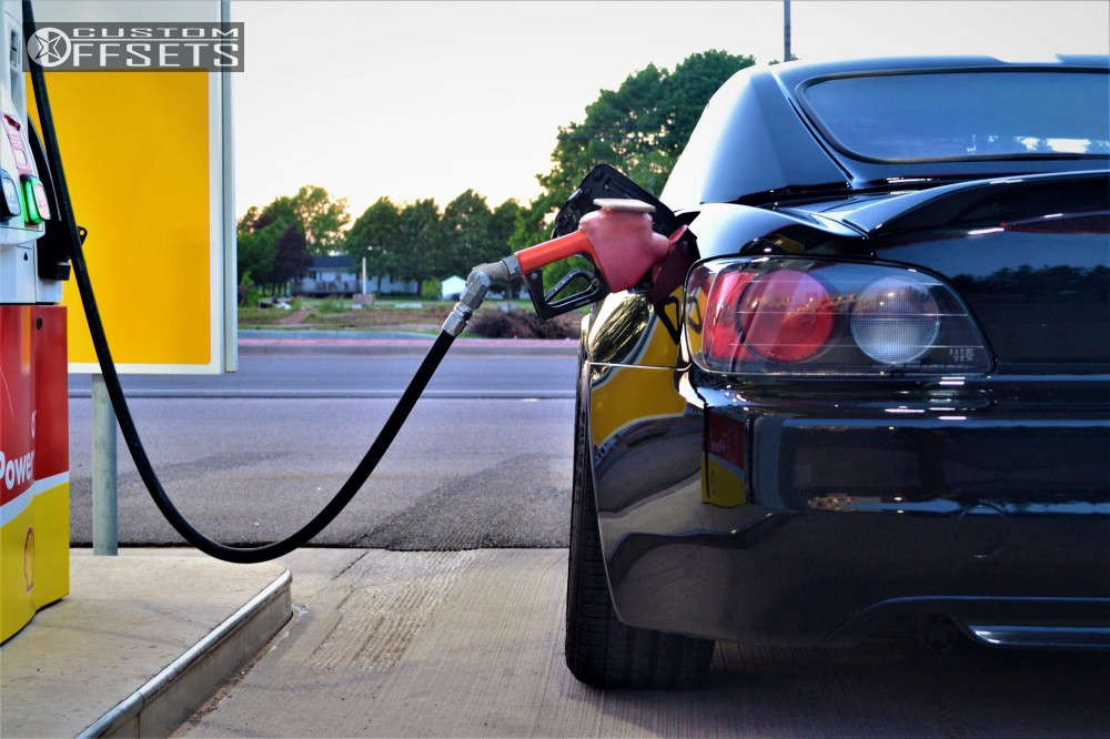 2000 Honda S2000 with 17x8.5 30 SSR Type C and 215/45R17 Primewell ...