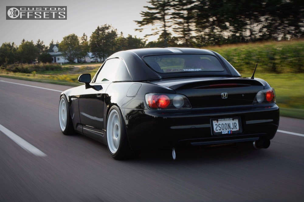 2000 Honda S2000 with 17x8.5 30 SSR Type C and 215/45R17 Primewell ...